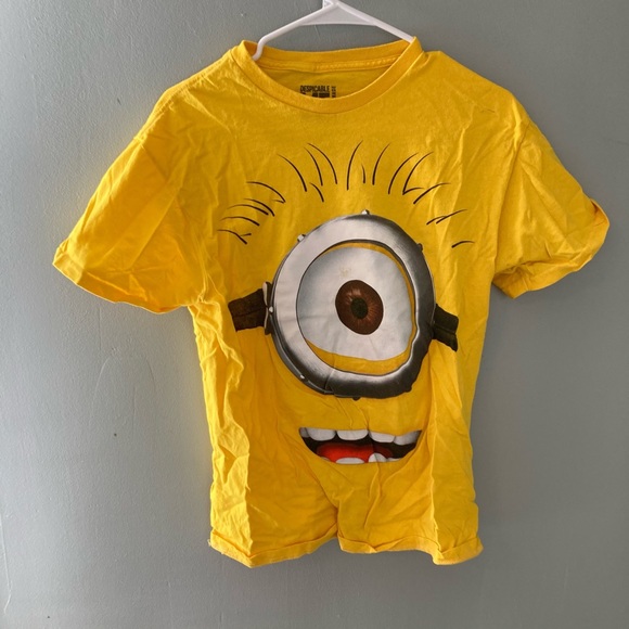 Universal | Tops | Despicable Me Yellow Tshirt | Poshmark